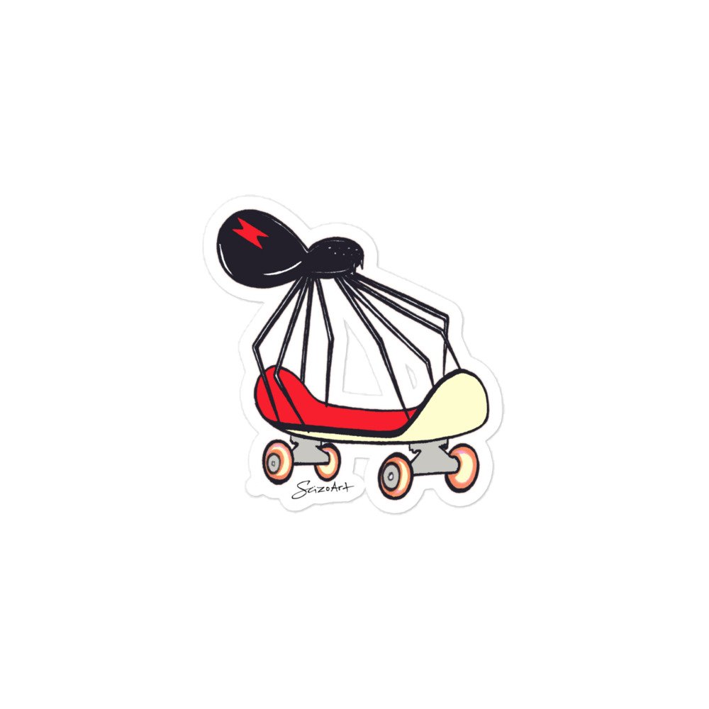 Spider Skater / Animal Skaters / Stickers - ScizoArt